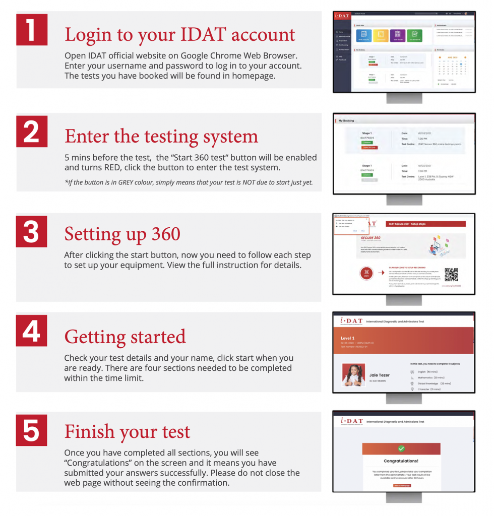 IDAT Test Taker Handbook for CIS (HK) – Online Home Test | IDAT ...