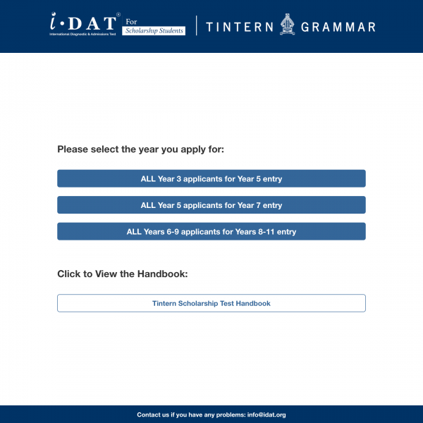 IDAT for Scholarship Students – Tintern Grammar – APP (2025) | IDAT ...